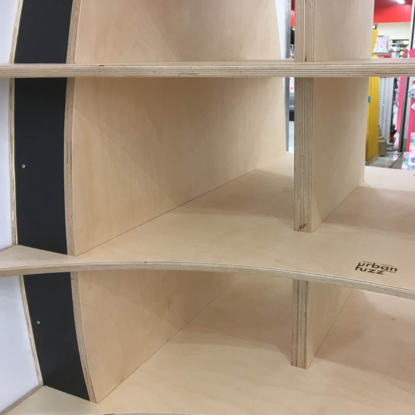 Wave Bookcase – urban fuzz